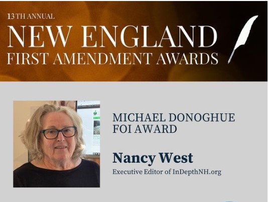 InDepthNH founder Nancy West to receive freedom of information award ...